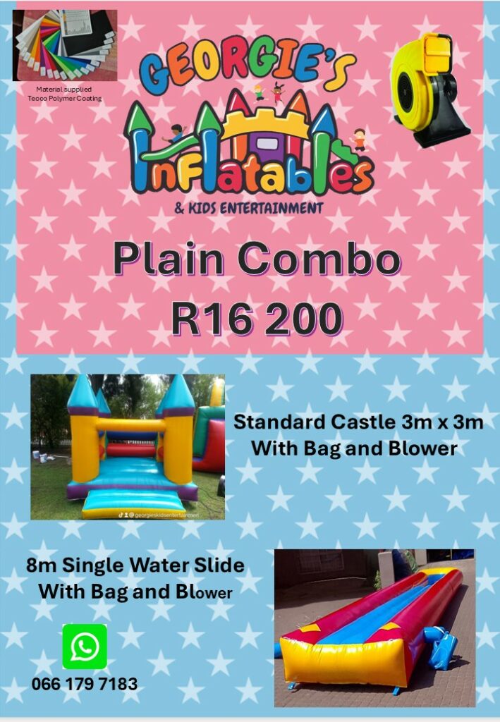 0 Plain Combo - Georgies Inflatables